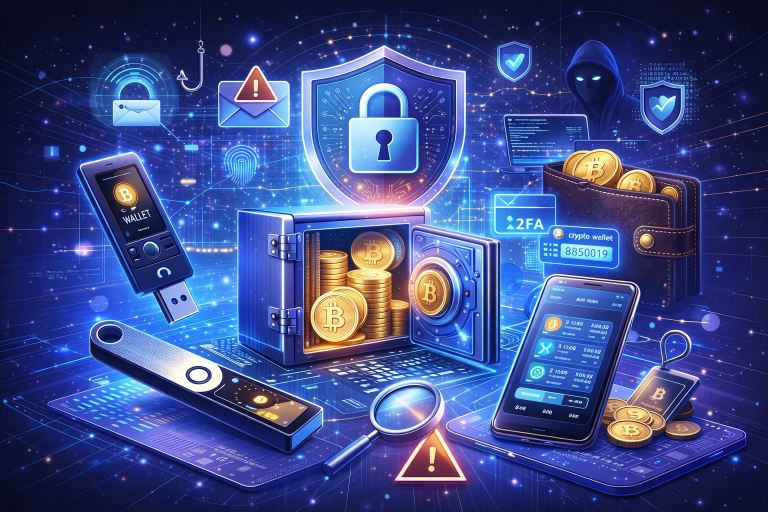 How to Safely Store Crypto: Wallet Types, Security Risks, and Best ...